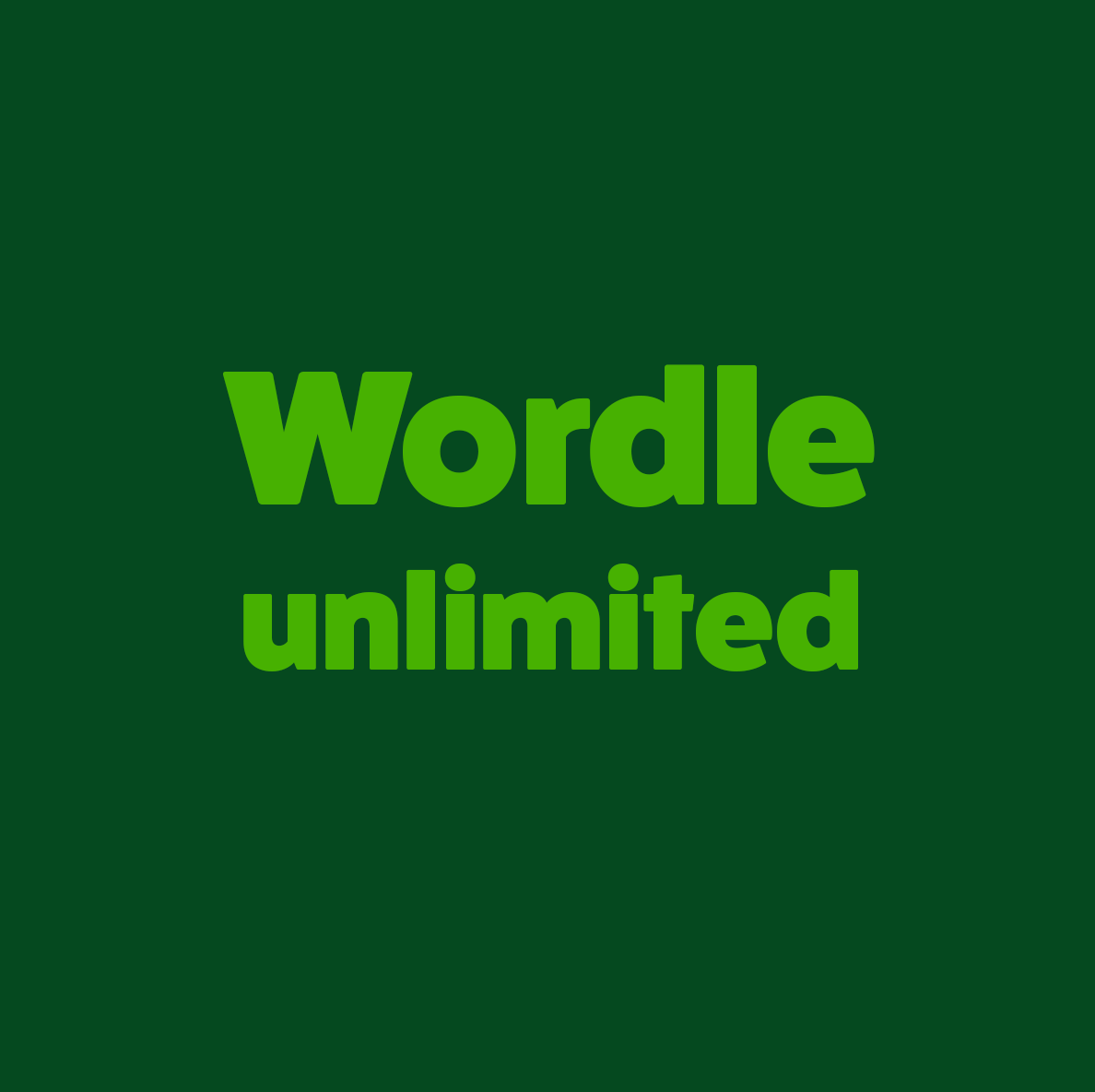 Wordle Unlimited Wordle Unlimited